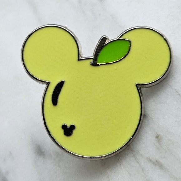 Disney | Jewelry | Pear Mickey Mouse Icon Disney Pin | Poshmark